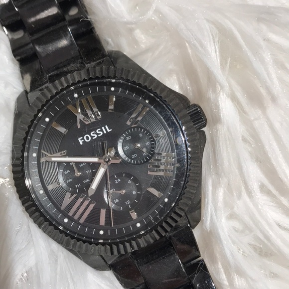 Fossil | Accessories | Fossil Black Watch | Poshmark